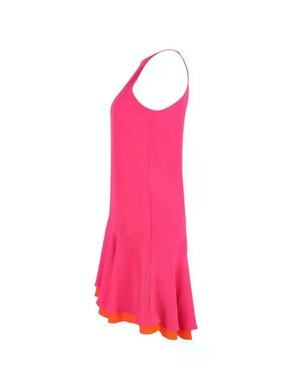 Diane Von Furstenberg Vintage Halter-neck Layered Dress