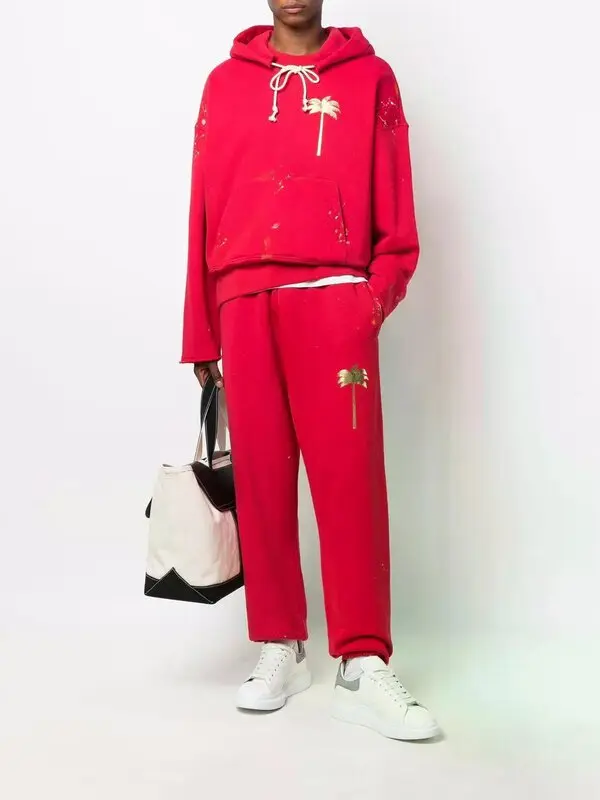 Palm Angels Palm Tree-print Hoodie