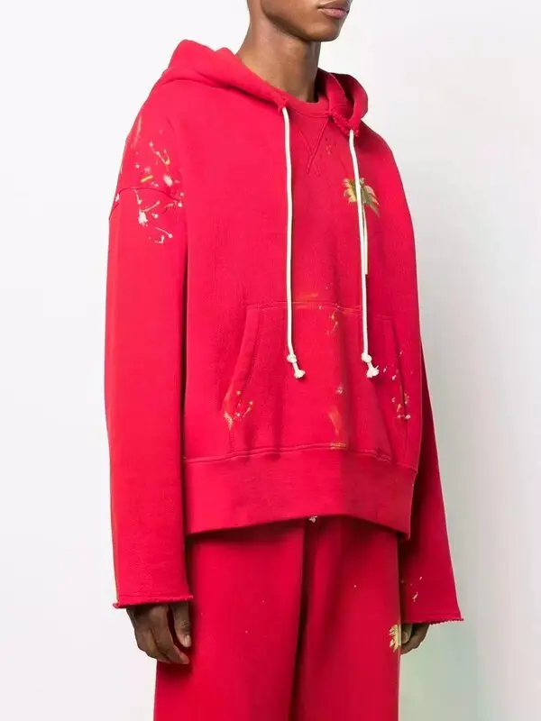 Palm Angels Palm Tree-print Hoodie