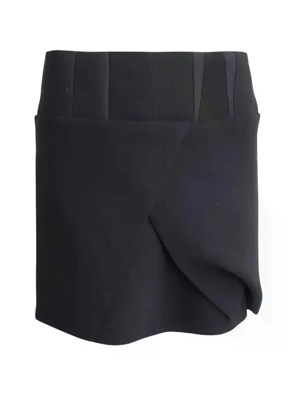 Balenciaga Overlapping-detail Mini Skirt