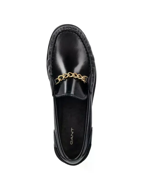 Gant Chain Embellished Loafers
