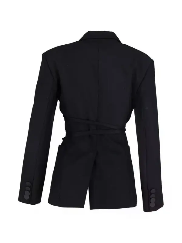 Christopher Esber Cut-out Tie-waist Blazer