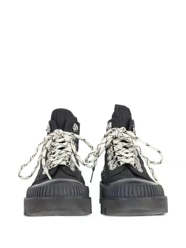 Proenza Schouler Lug-sole Lace-up Boots