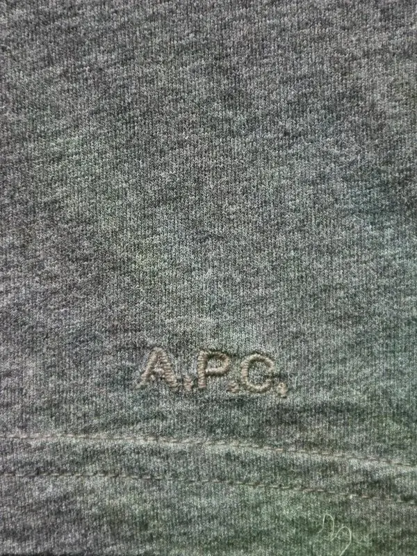 A.p.c. Logo Embroidered Polo Shirt