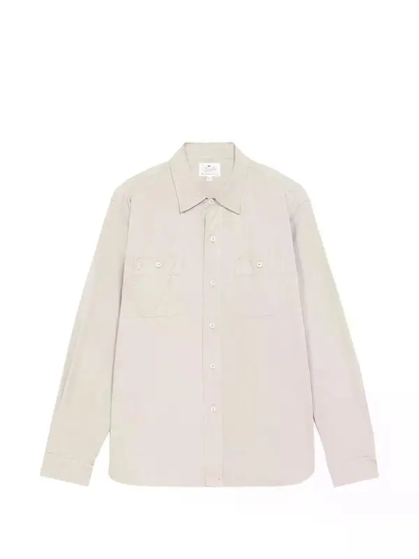 FORTELA Patch-pocket Work Shirt - Neutrals