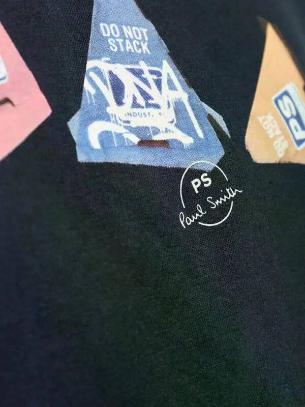 Paul Smith Printed T-shirt - Blue