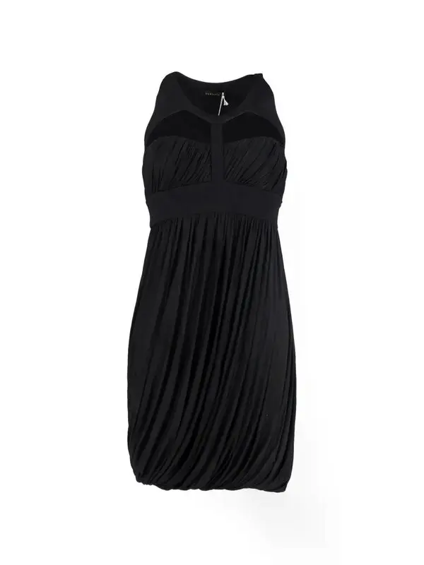 Versace Gathered Mini Dress