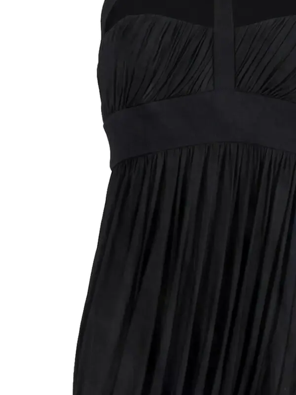 Versace Gathered Mini Dress