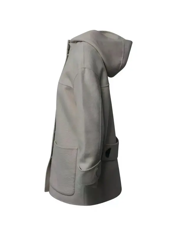 Pinko Hooded Patch-pocket Coat