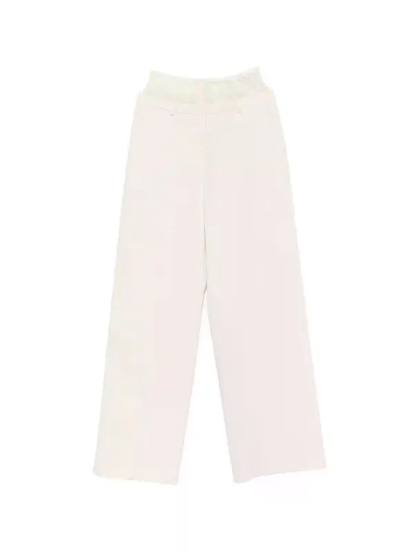Patrizia Pepe Lace Palazzo Trousers