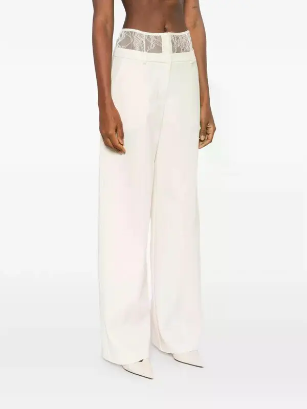 Patrizia Pepe Lace Palazzo Trousers