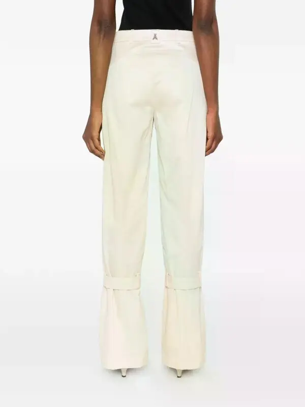 Patrizia Pepe Strap Cotton Trousers