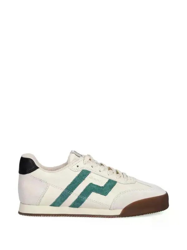 Gant Beylana Wavy-stripe Sneakers - Neutrals