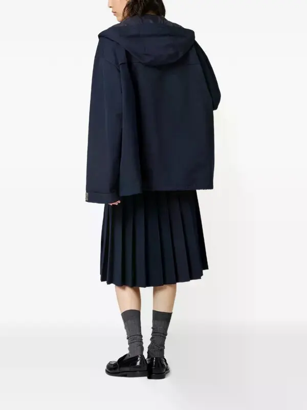 Miu Miu Ripstop Hooded Jacket