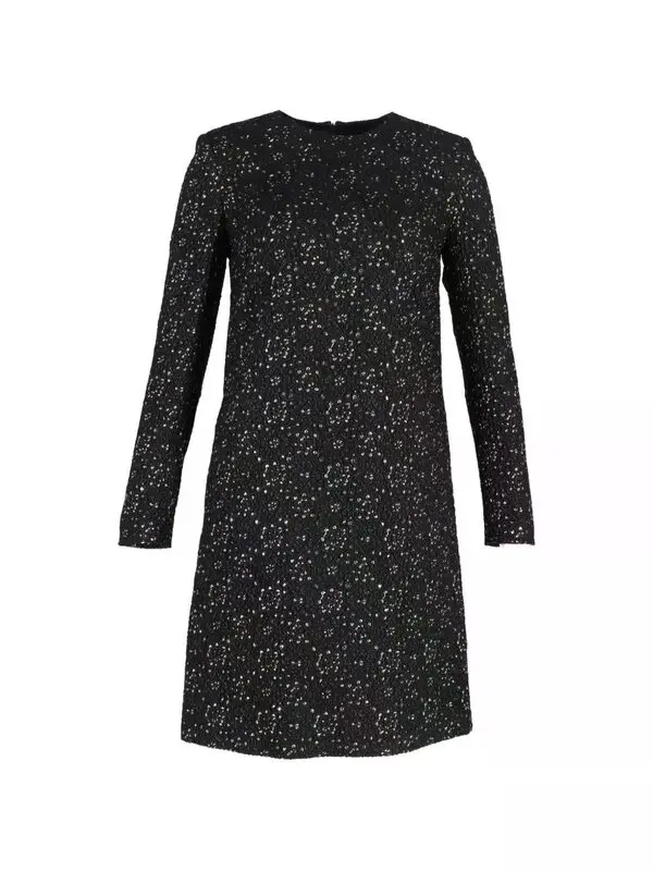 Escada Dehrea Long-sleeve Jacquard Dress