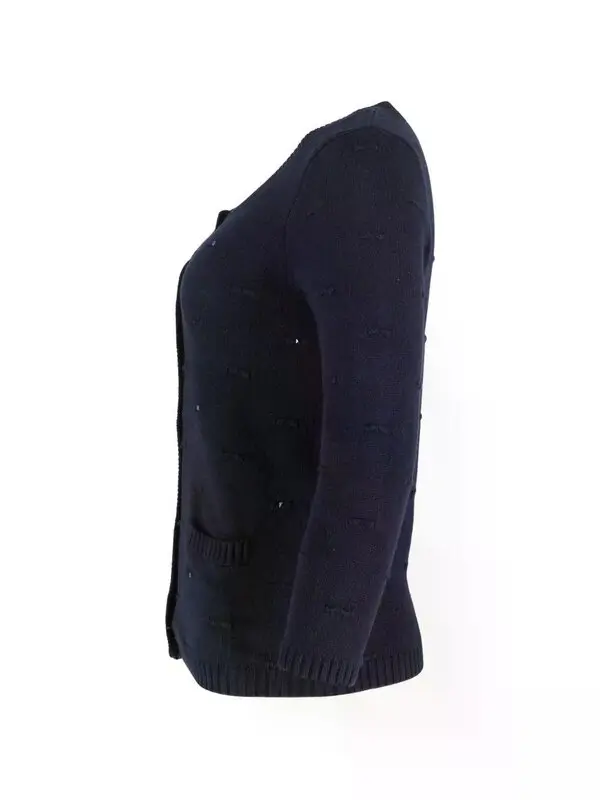 Sandro Studded Button Cardigan