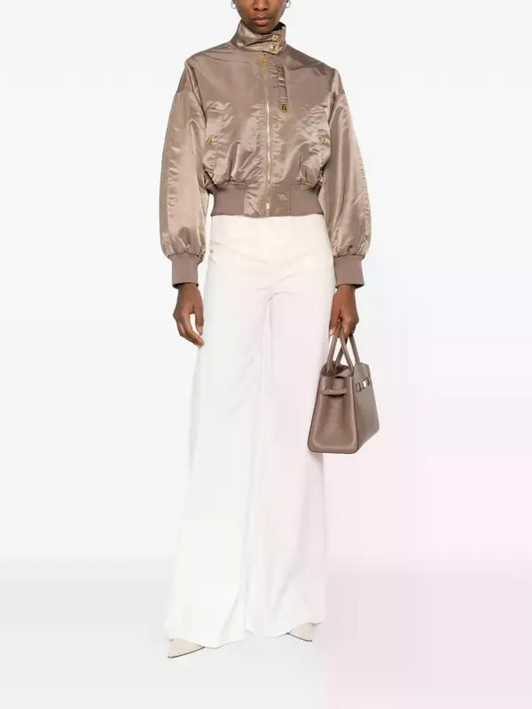 Elisabetta Franchi Zip-up Bomber Jacket