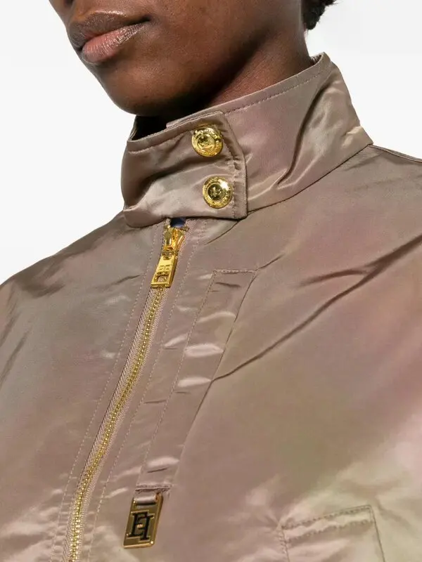 Elisabetta Franchi Zip-up Bomber Jacket