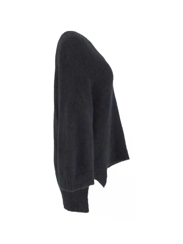Adam Lippes V-neck High-low Hem Sweater