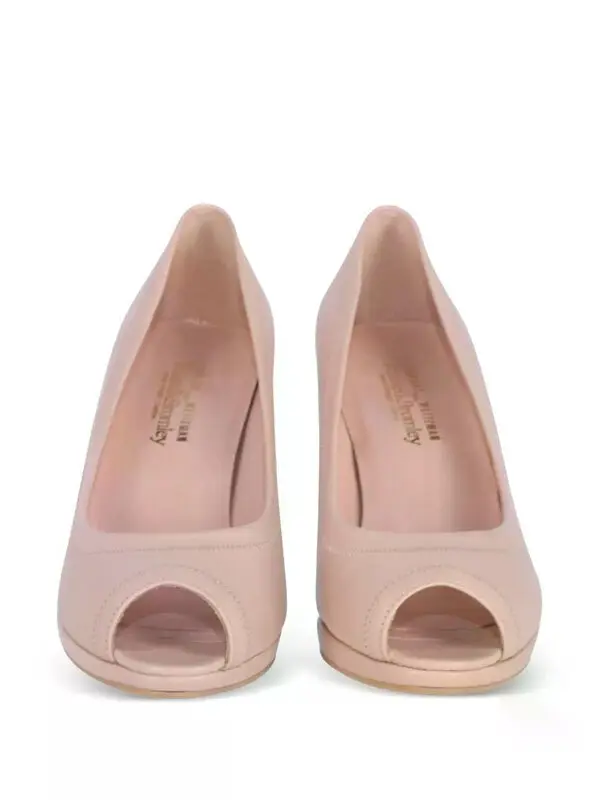 STUART WEITZMAN Peep-toe Platform Pumps