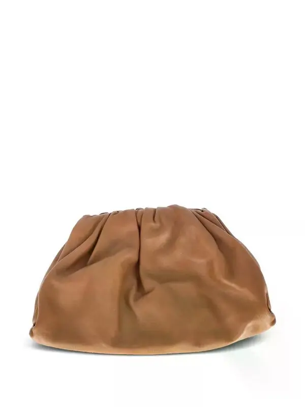 Bottega Veneta Leather Clutch Bag - Brown