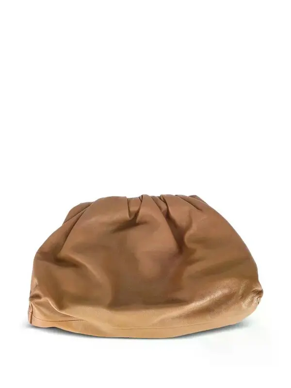 Bottega Veneta Leather Clutch Bag - Brown