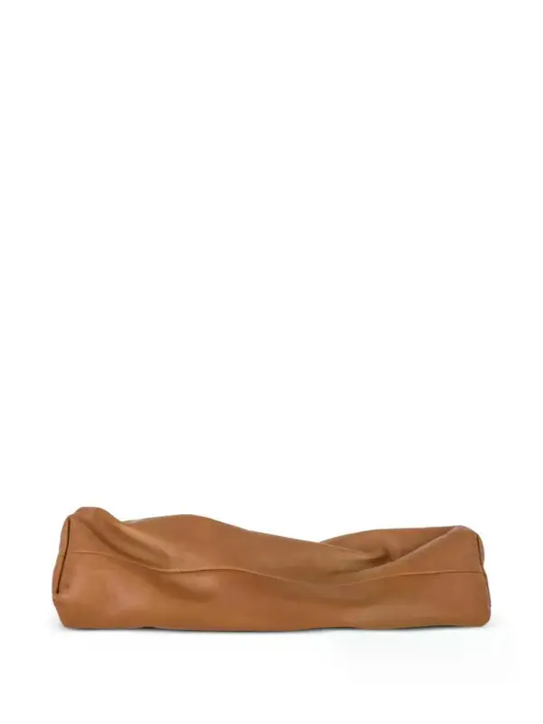 Bottega Veneta Leather Clutch Bag - Brown