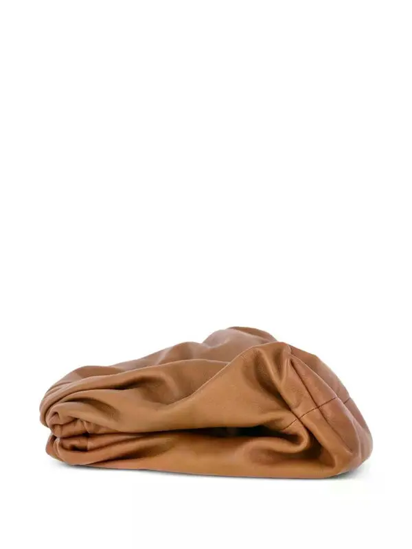 Bottega Veneta Leather Clutch Bag - Brown