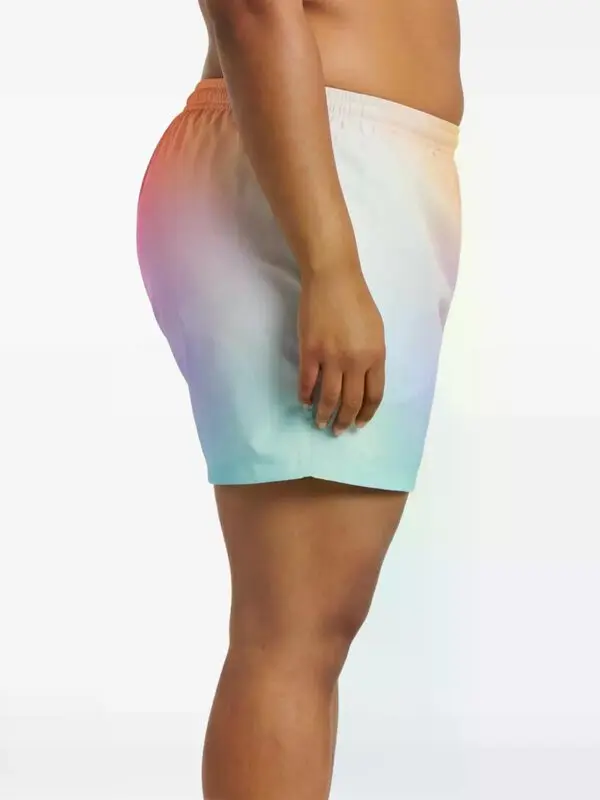 Casablanca Gradient Printed Swim Shorts - Blue