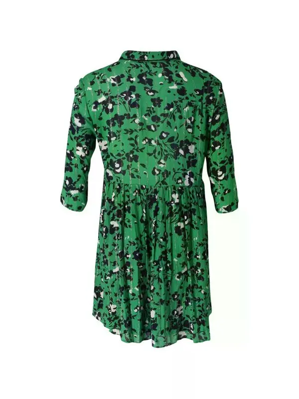 Ba&sh Floral Mini Dress - Green