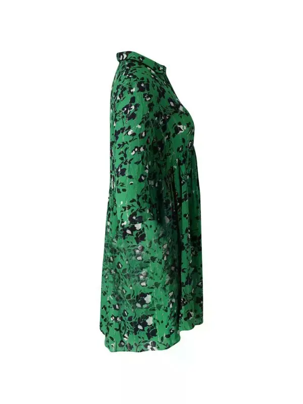 Ba&sh Floral Mini Dress - Green