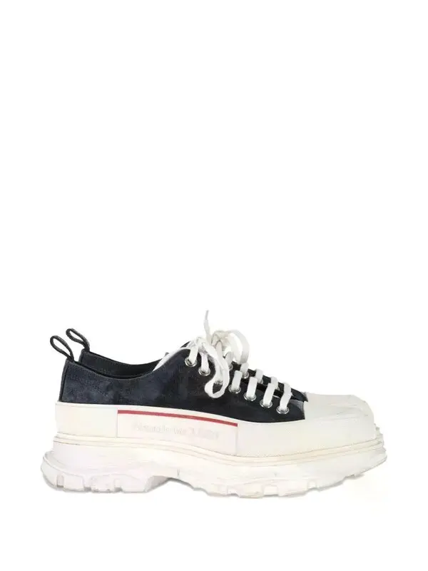 Alexander McQueen Suede Sneakers - Blue