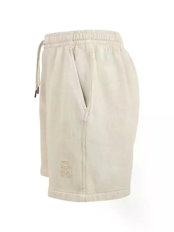 MARANT ETOILE Miranae Drawstring Shorts - Neutrals