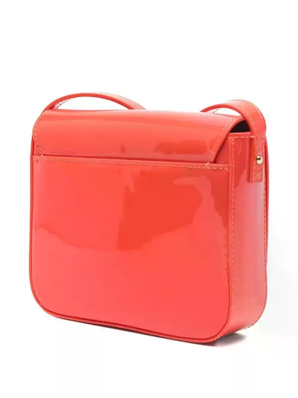Patrizia Pepe Essential Fly Glossy Leather Mini Bag