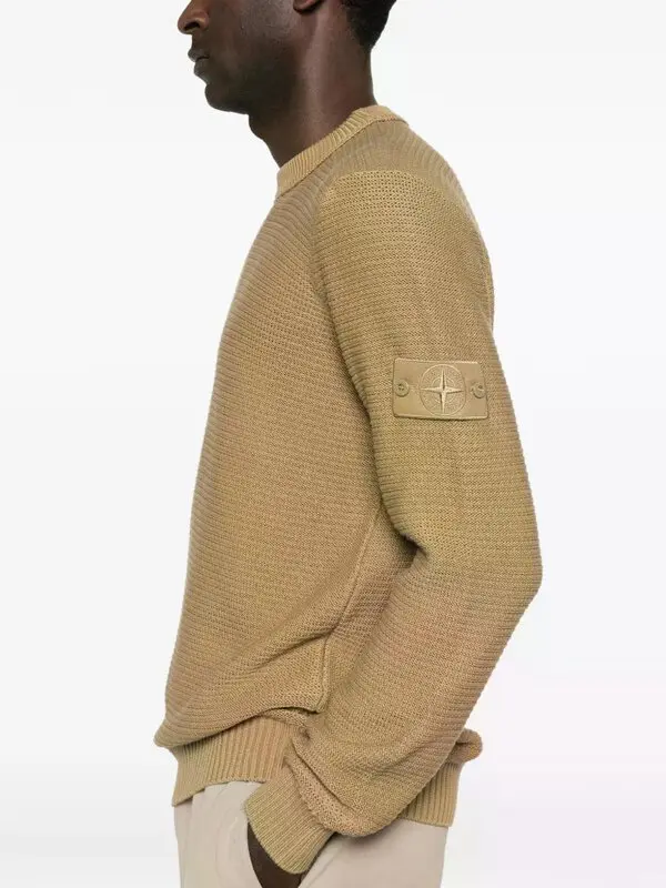 Stone Island Crewneck Sweater - Neutrals