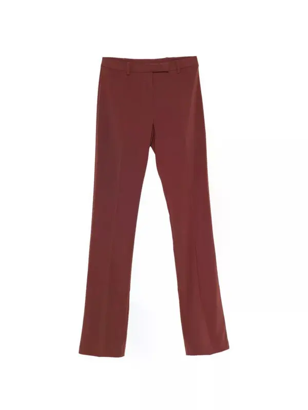 Patrizia Pepe Slim Crepe Trousers