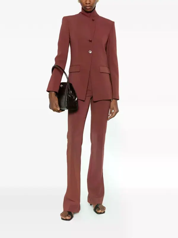 Patrizia Pepe Slim Crepe Trousers