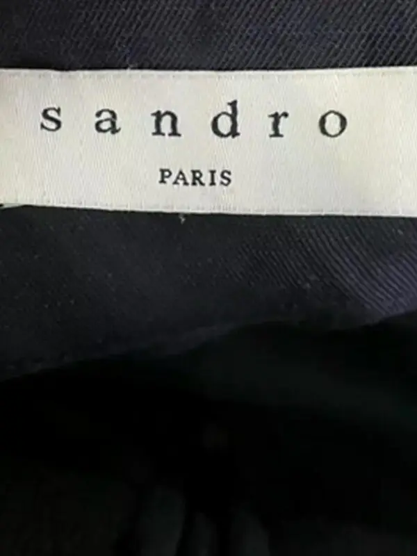 Sandro Gathered Front Mini Dress