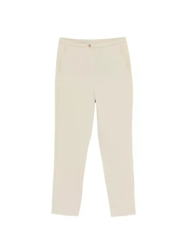 Patrizia Pepe Button Cigarette Trousers