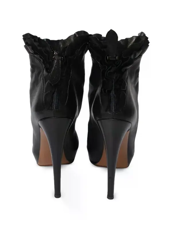 Alaïa Ruffled High-heel Boots