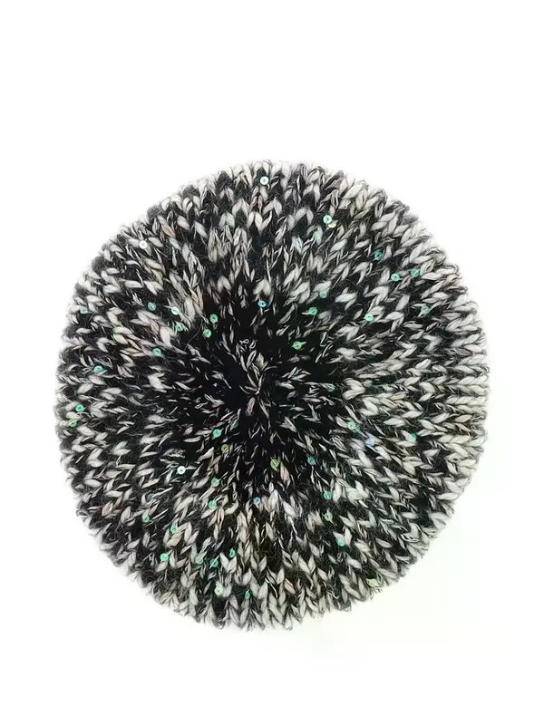 Eugenia Kim Sequin-embellished Beret - Grey