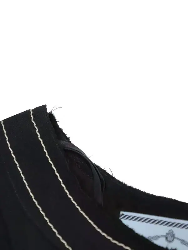 Prada Contrast-stitch Midi Dress