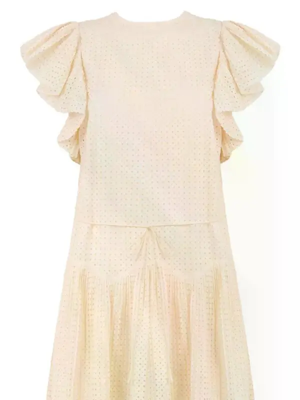 Ulla Johnson Sylvaine Ruffled Midi Dress