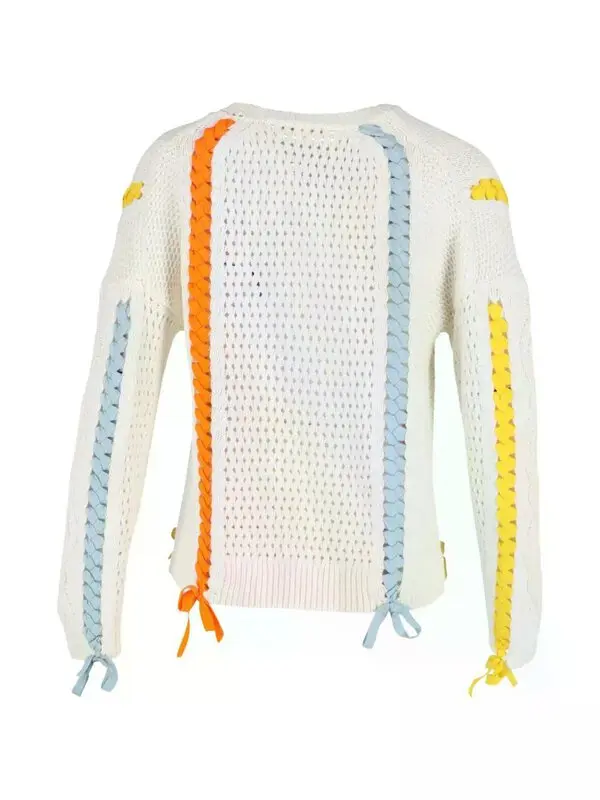 Maje Ribbon-detail Sweater