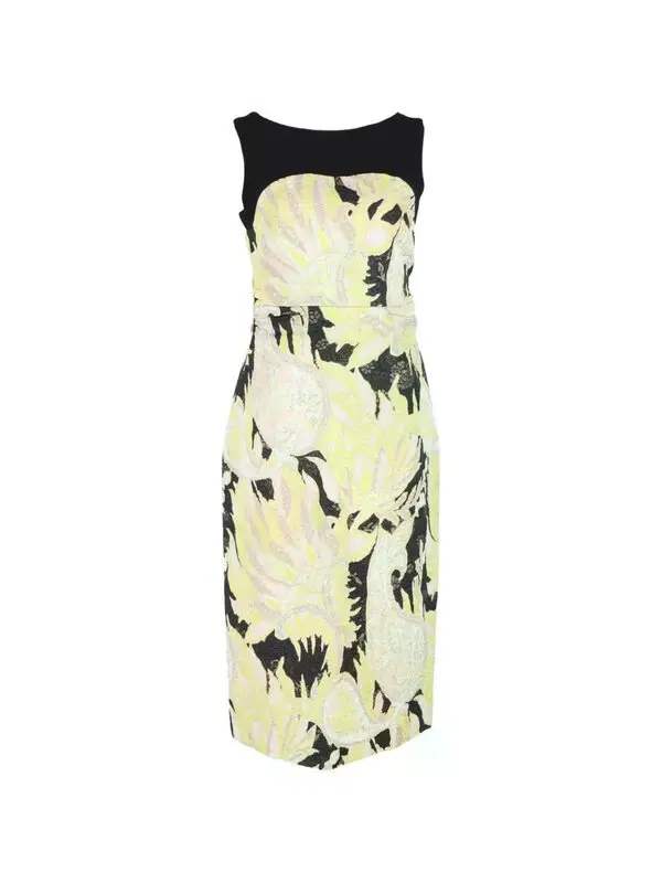 Dries Van Noten Paisley Printed Midi Dress