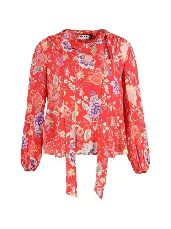 Rixo Floral-print Blouse