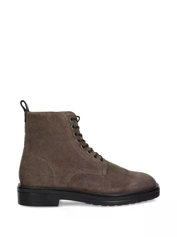 Gant Lace-up Zip Boots - Brown
