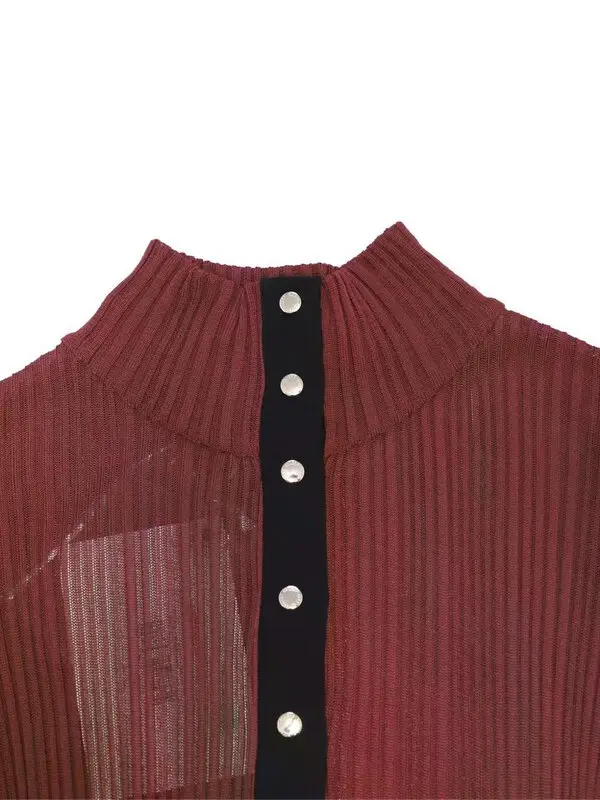 ELLERY Turtleneck Mini Dress