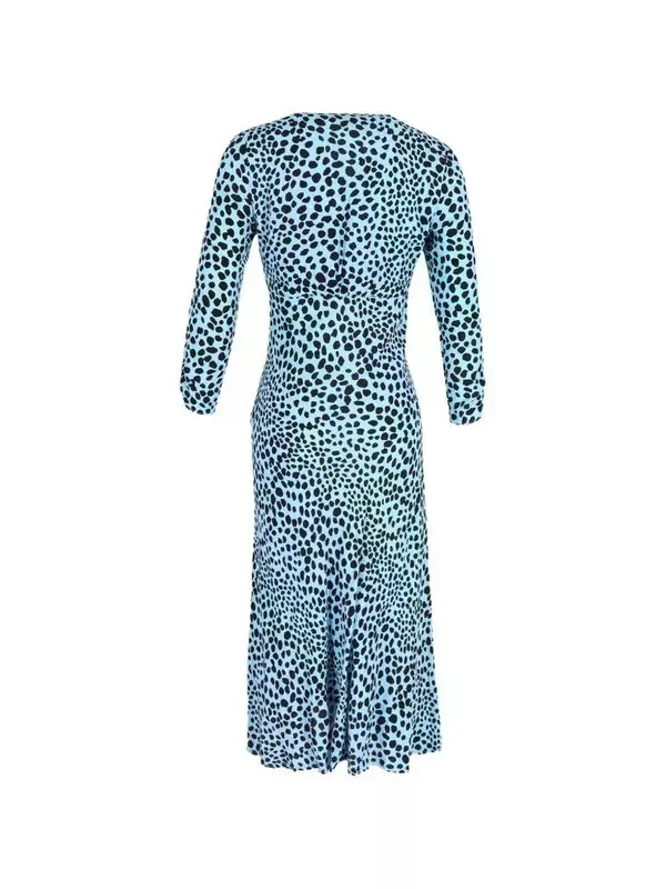 Rixo Katie Leopard-print Dress