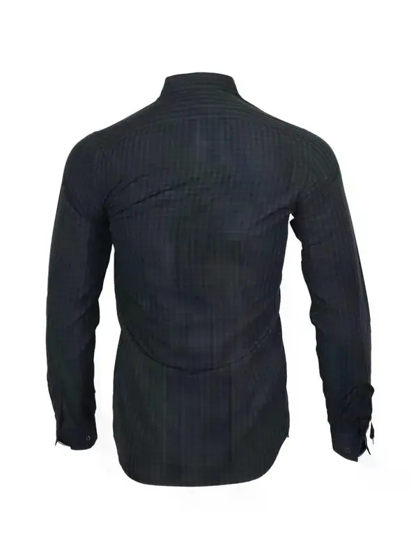 Prada Check-pattern Long-sleeve Shirt